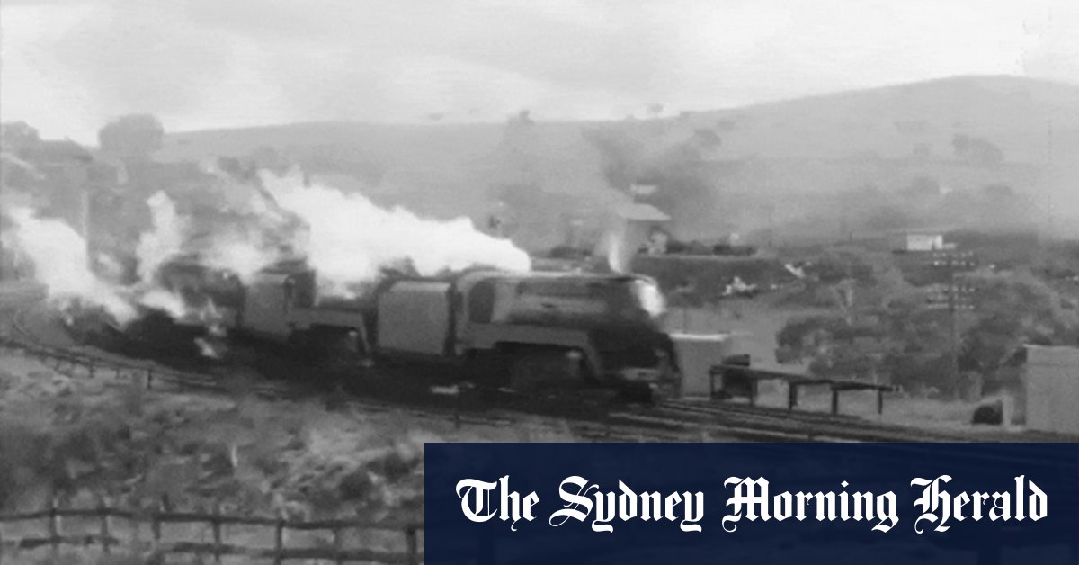 Classic Australian film A Steam Train Passes remastered in 4K