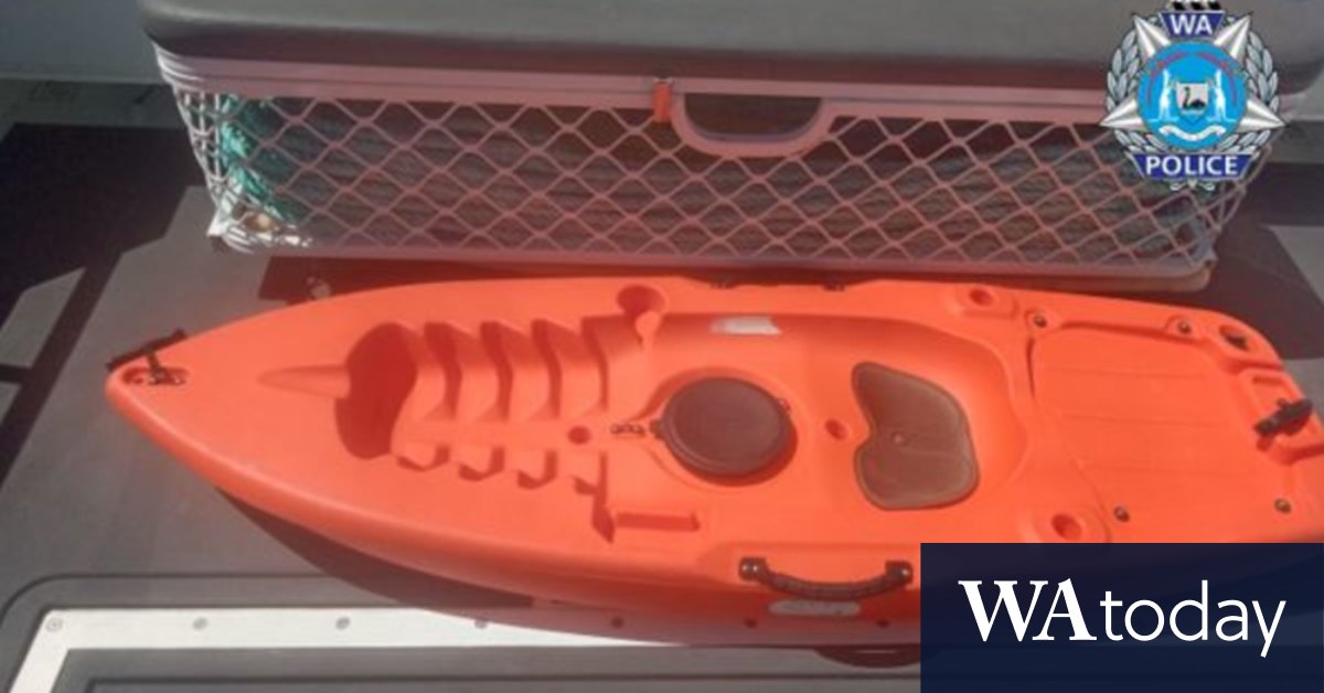 Police speak to owner of upturned kayak found 34 kilometres off Perth coast