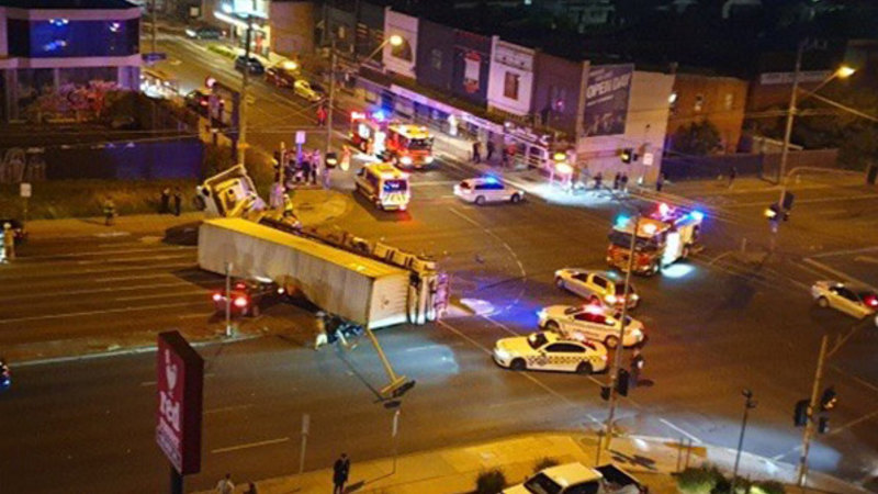 Preston crash: Two dead in Bell St crash after crime spree