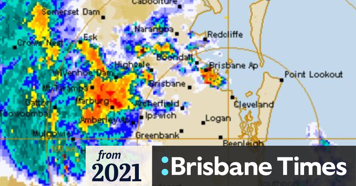 Brisbane in path of severe storms crossing Queensland