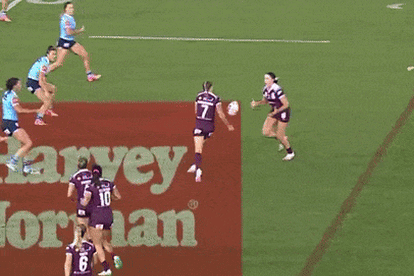 Women’s State of Origin 2024: NSW Sky Blues prop Caitlan Johnston ...
