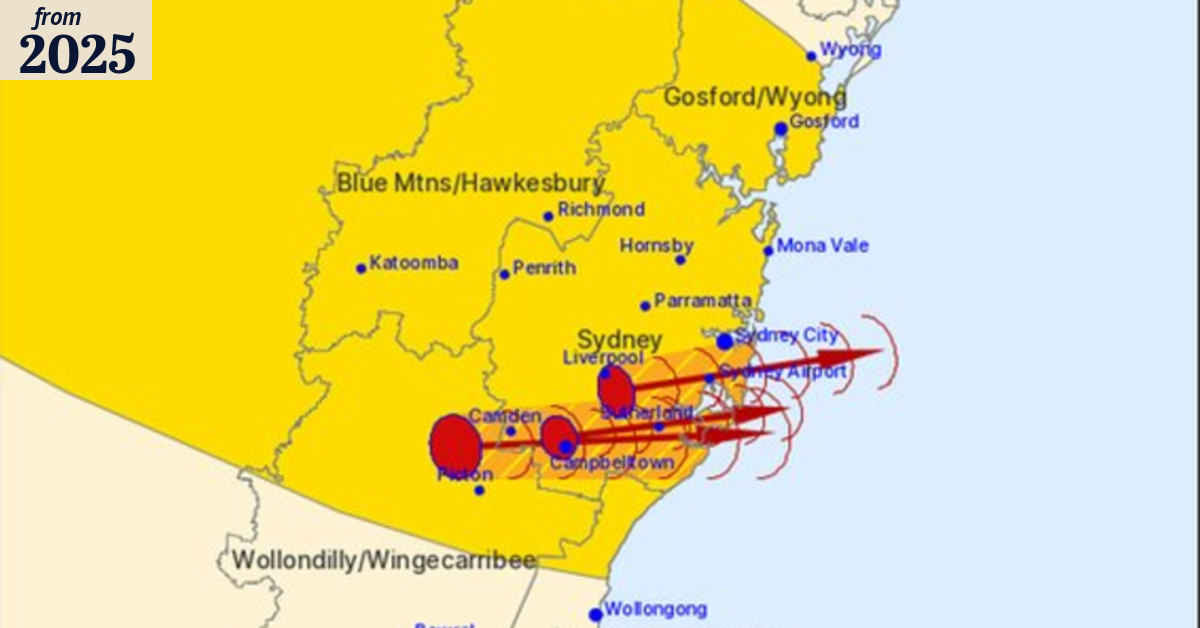 Sydney weather: Rain batters city after balmy start to Friday