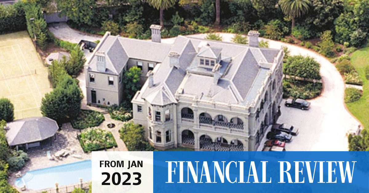 Luxury property: Toorak, where the rich go to ground, set for first ...