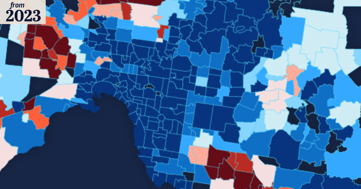 Cremorne, East Melbourne most advantaged, Dallas, Broadmeadows most ...