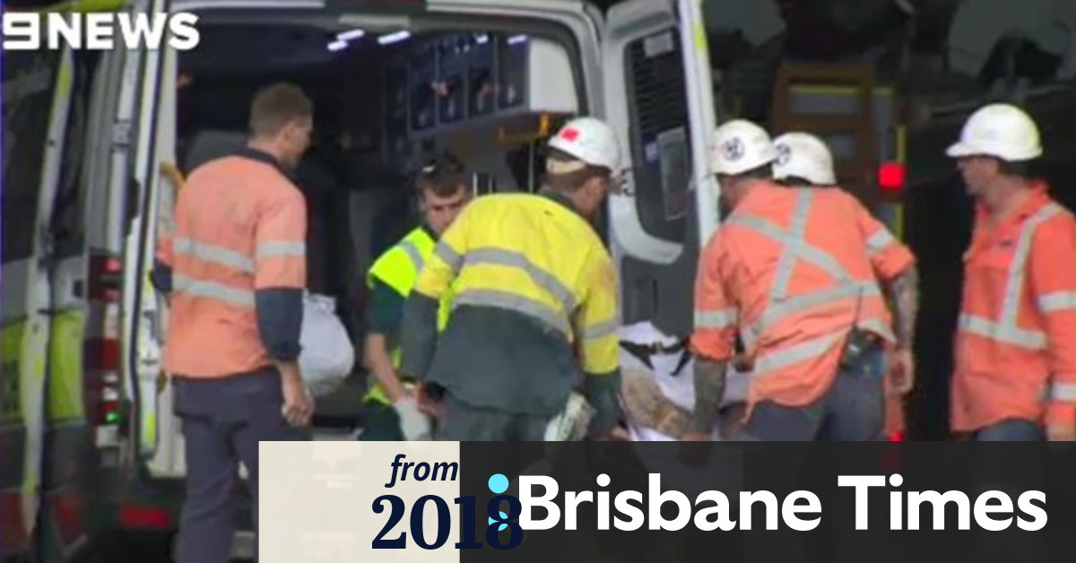 Three men crushed by steel in Queensland workplace accident