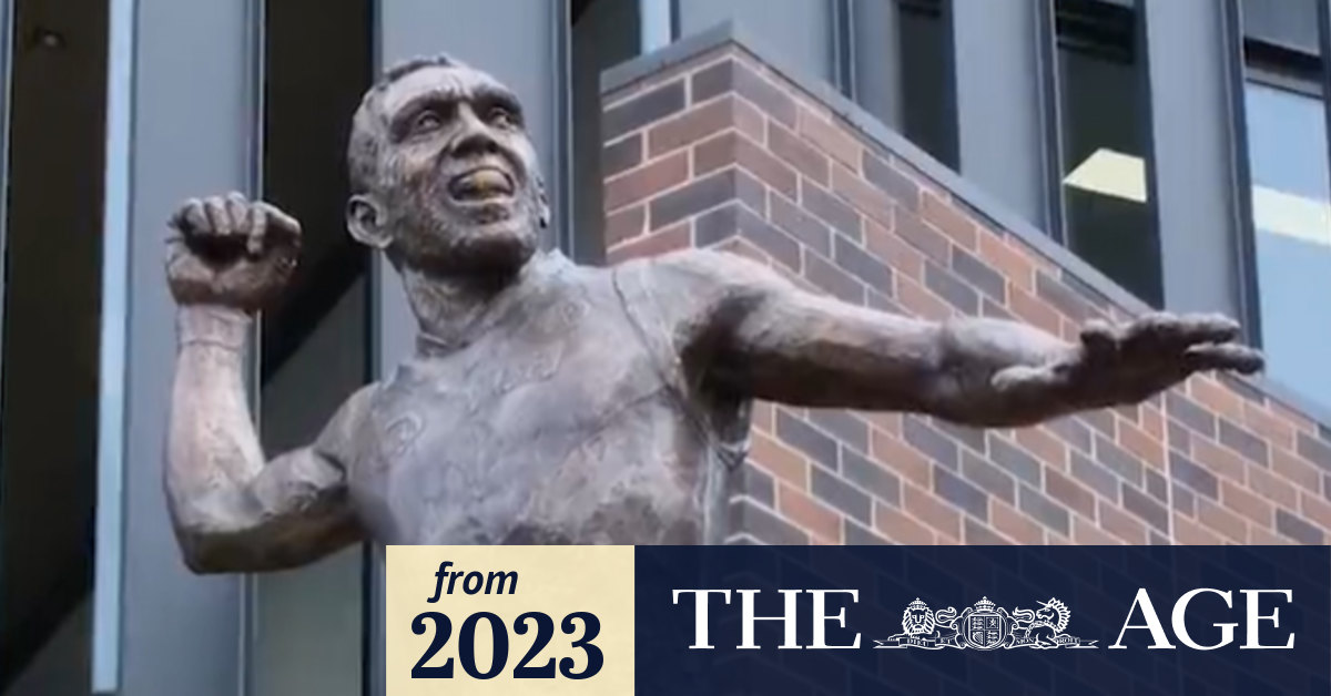 AFL 2023: Adam Goodes statue unveiled in Sydney