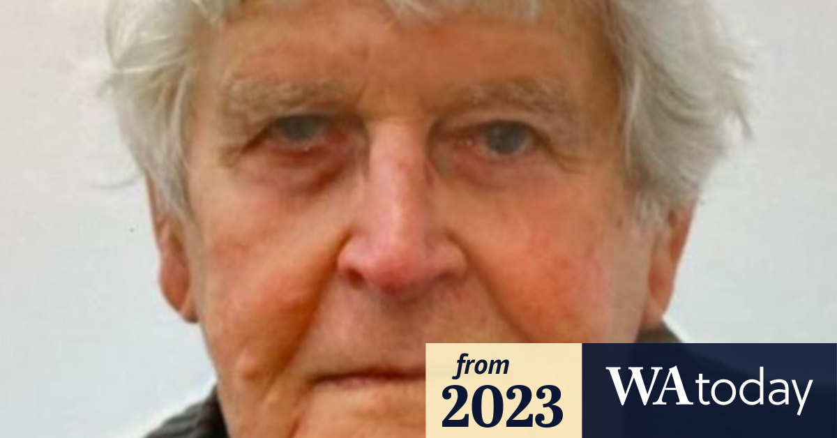 Donald Smith, 92. missing in Kalamunda Perth