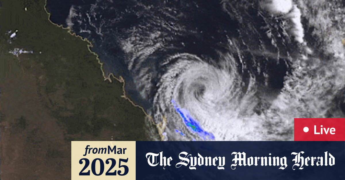 Cyclone Alfred as it happened: Brisbane, Queensland BoM forecasts ...