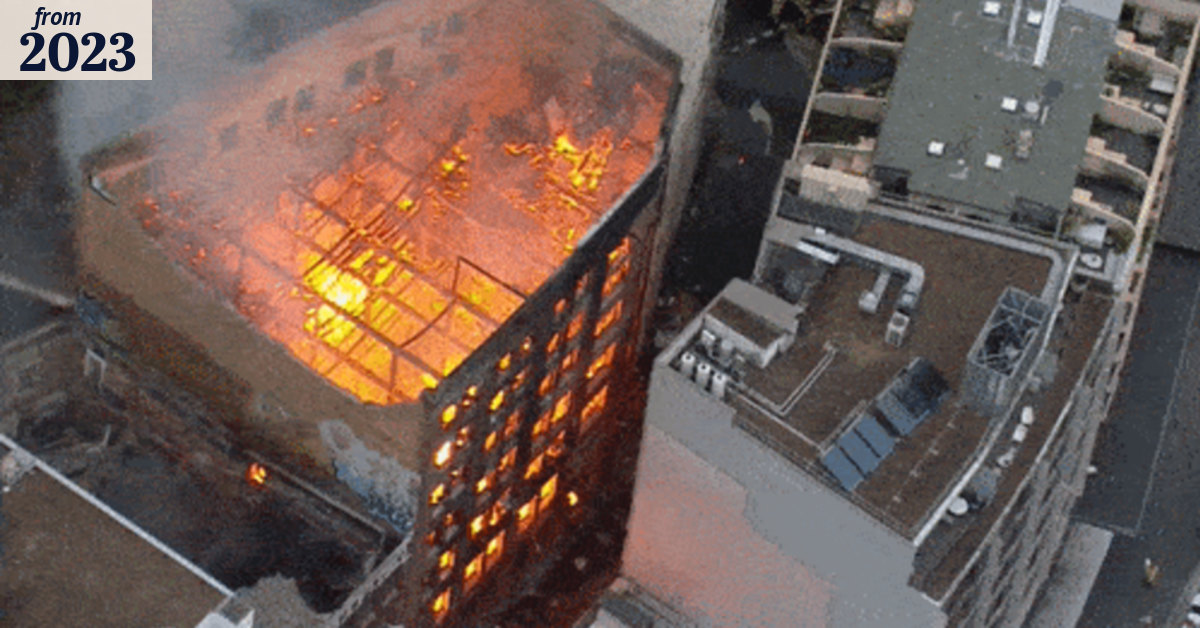 Sydney fire: NSW Police charge two teenagers over Surry Hills Randle ...