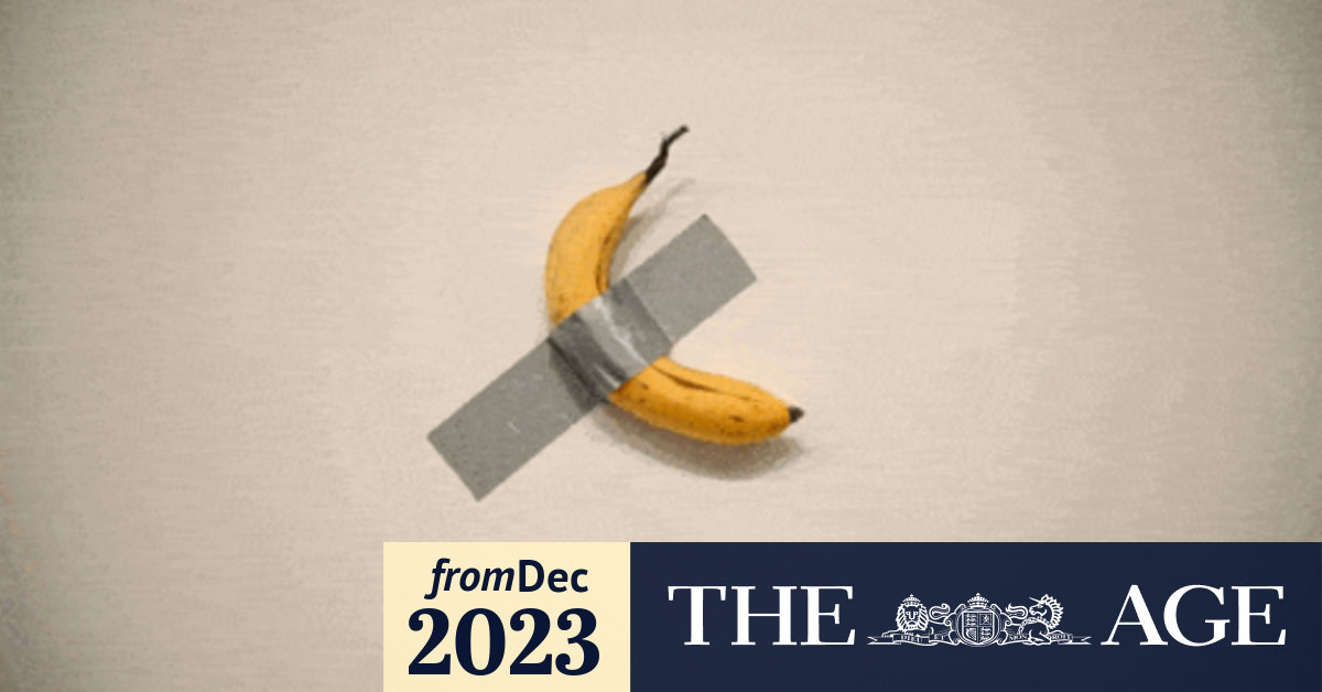 NGV Triennial: Banana taped to wall, Yoko Ono’s work and robot dogs ...