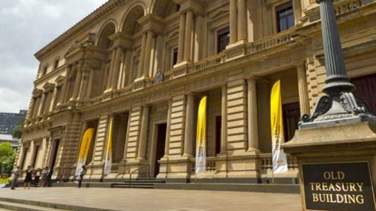 Old Treasury Building reminder of a golden era