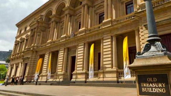 Old Treasury Building reminder of a golden era