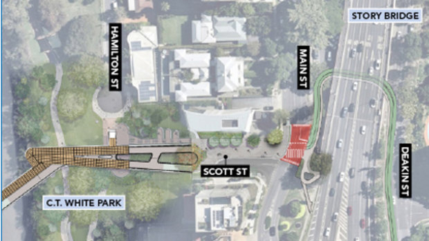 New walkway to link Story Bridge to city heart