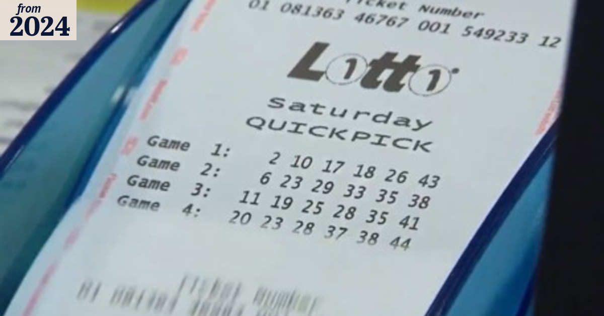 Perth man accidentally puts winning lotto ticket in washing machine