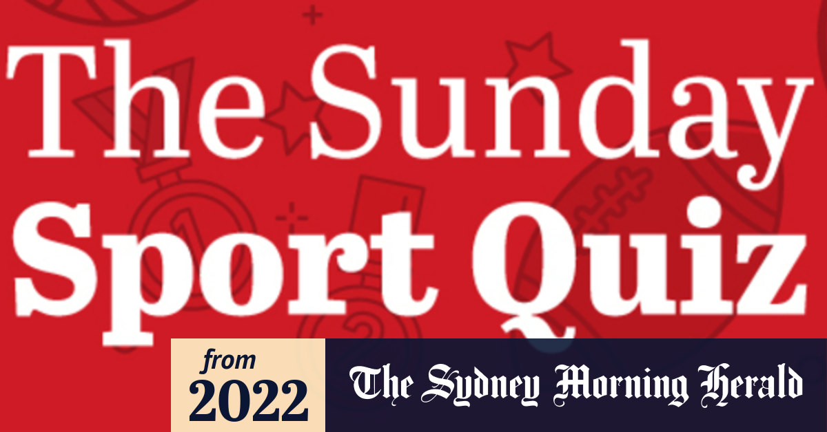 The Sunday Sport Quiz: Test your knowledge