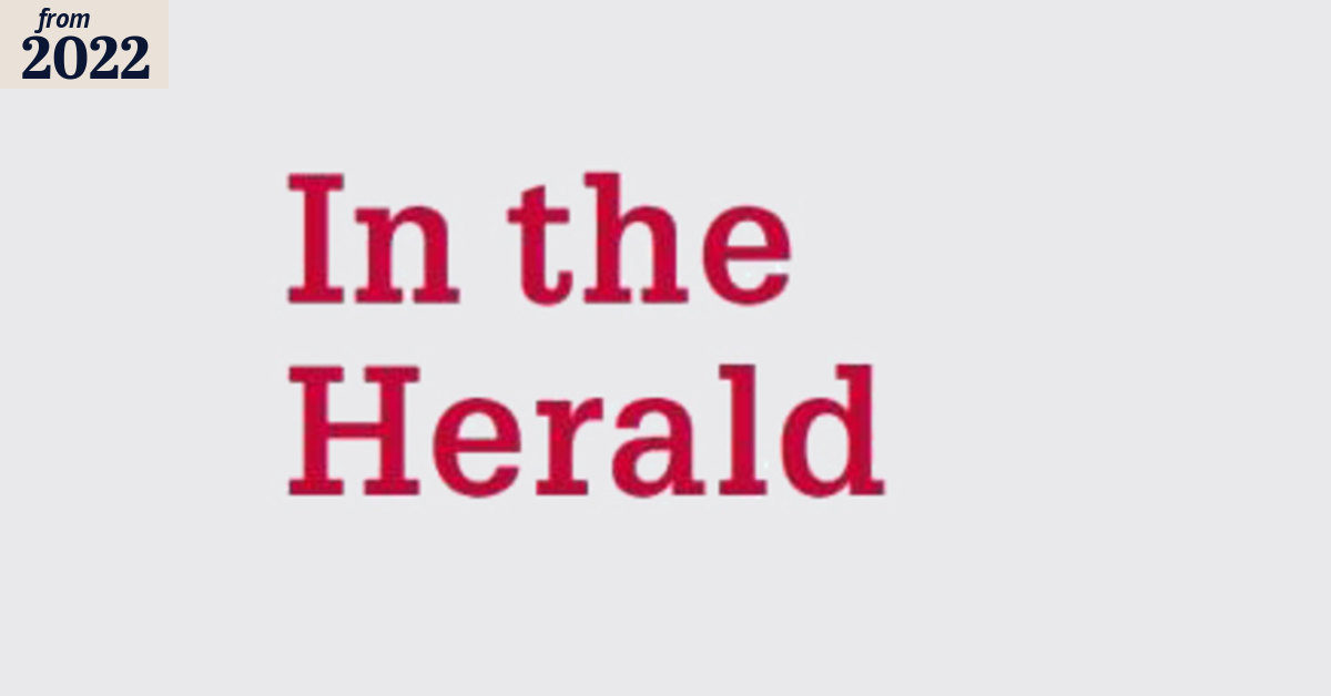 In the Herald: February 15, 1966