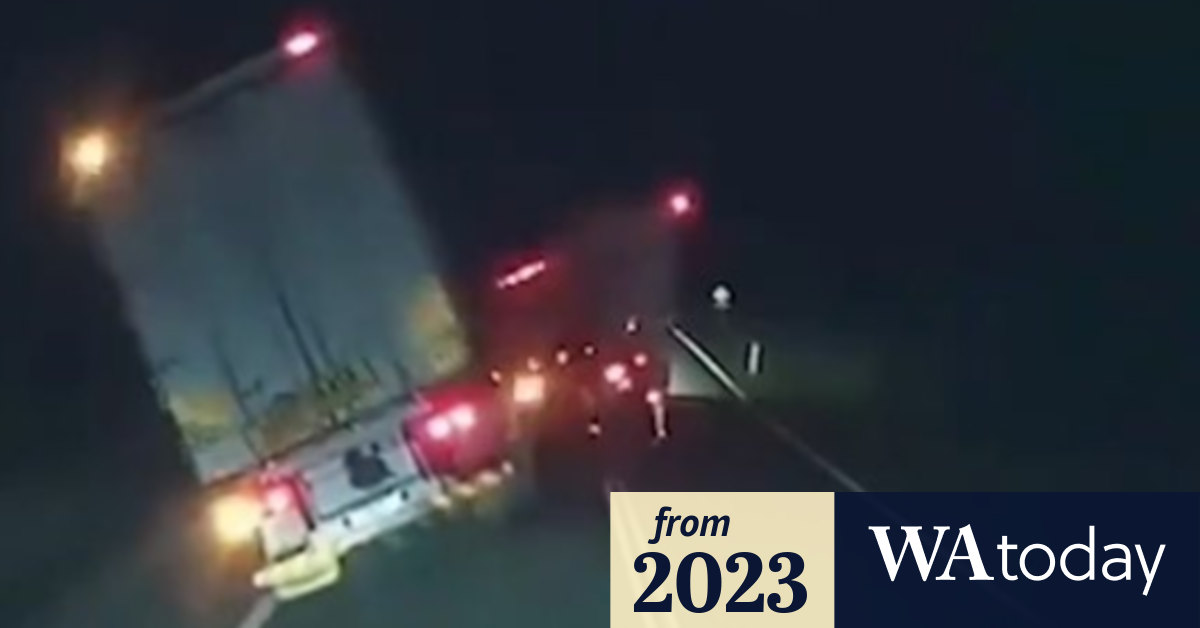 Driver charged after video shows near-fatal crash on WA highway