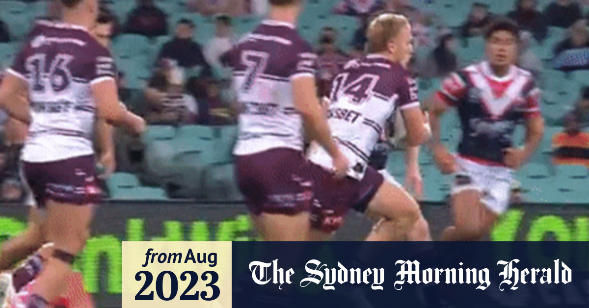 NRL 2023: Sydney Roosters forward Nathan Brown sent off after 30 ...