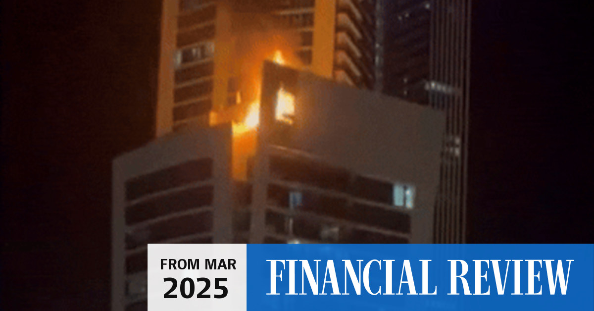 Hilton Hotel fire: Hilton Hotel roof catches fire in Queensland