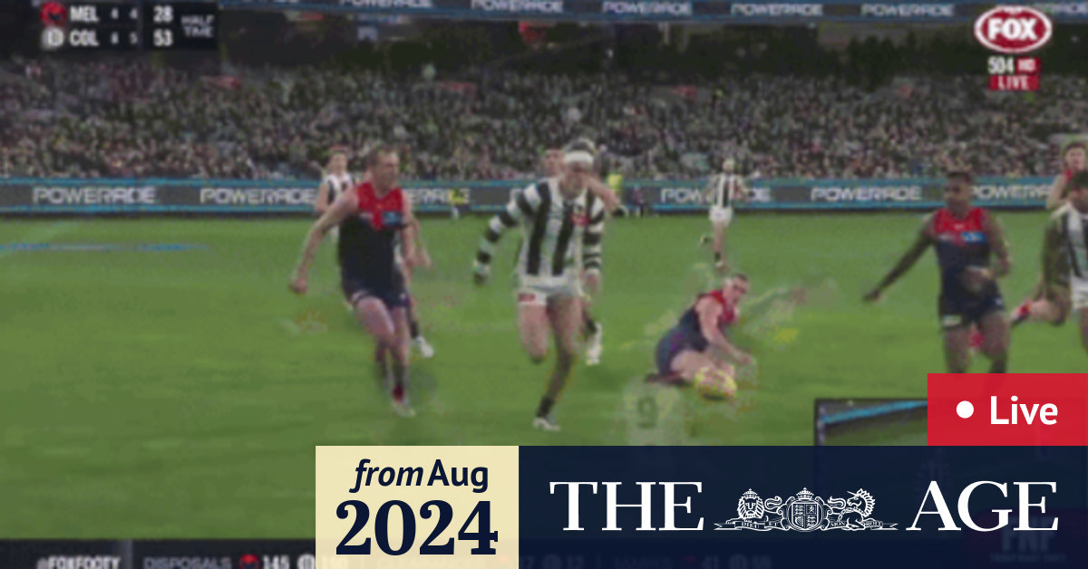 AFL 2024 round 24 LIVE updates: Melbourne Demons v Collingwood Magpies ...