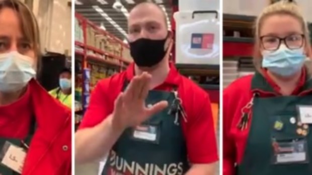 Bunnings Karen who refused to wear coronavirus mask in Melbourne ...