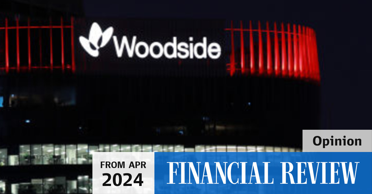 Woodside Energy chairman Richard Goyder will face the music at AGM