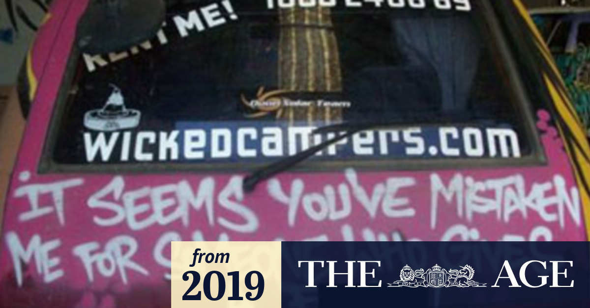 'No place for sexism': Wicked van slogans set to be run off the road