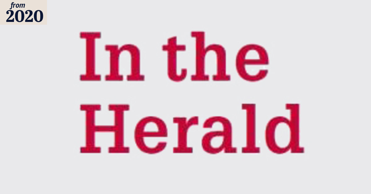 In the Herald: December 29, 1956