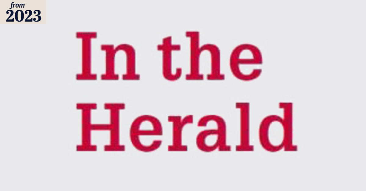 History: In the Herald: June 7, 1971