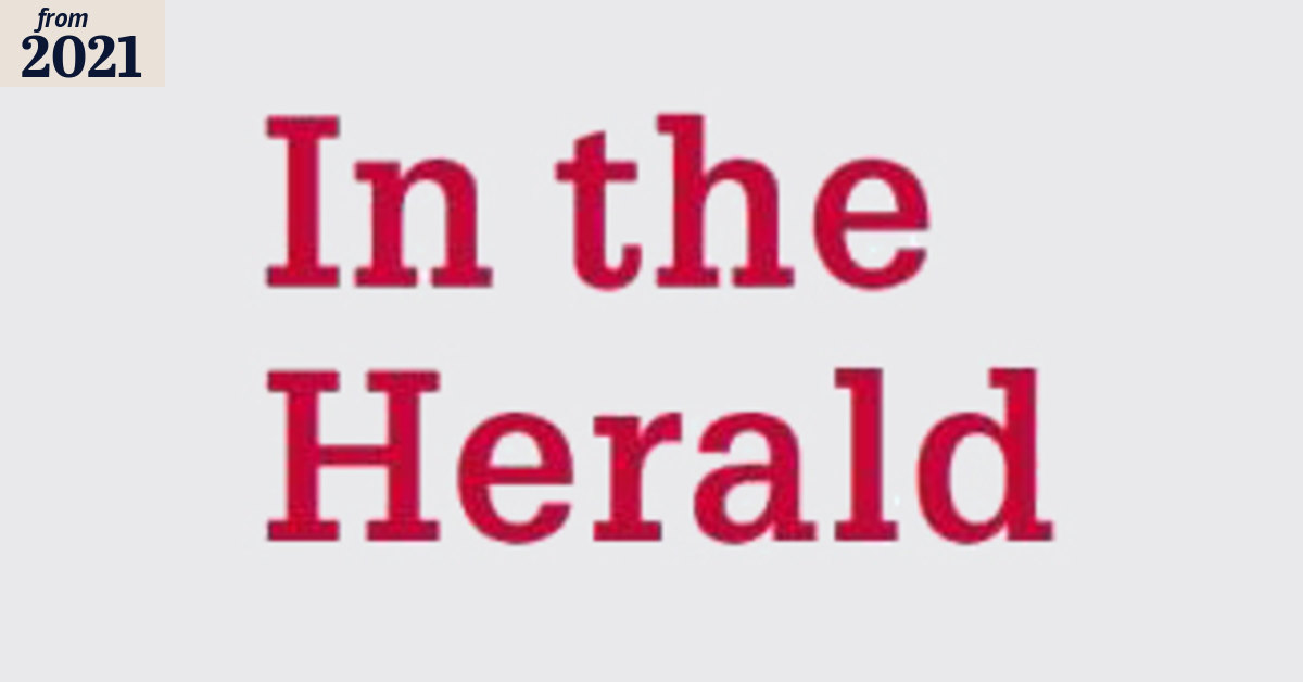 In the Herald: February 5, 1966