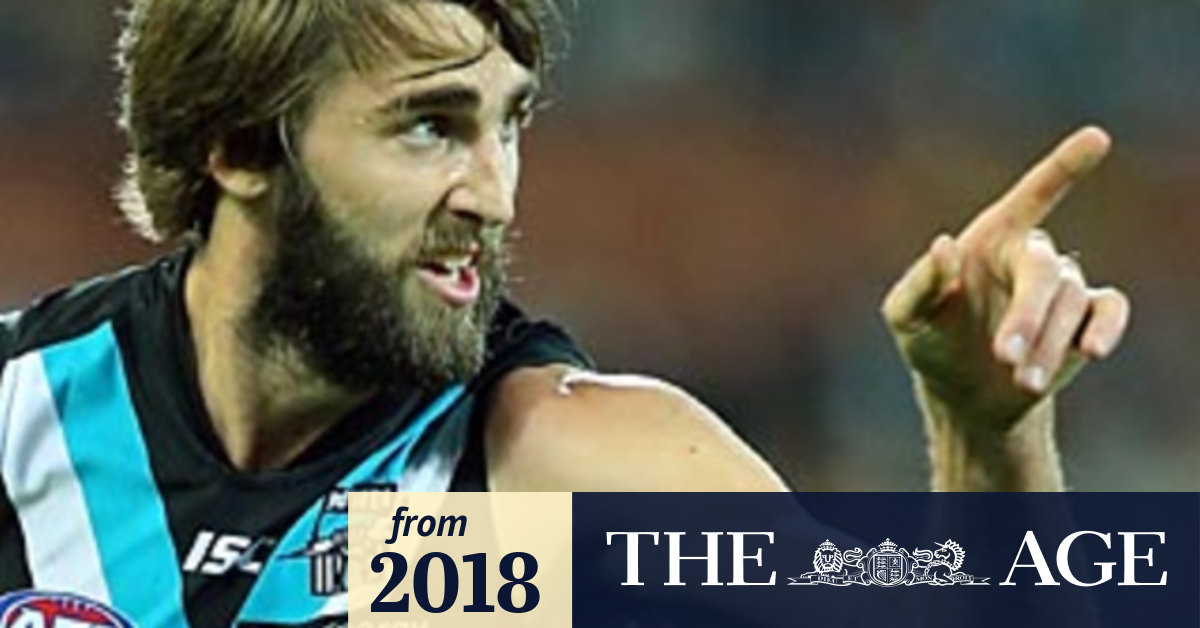 Justin Westhoff rewarded with first Port Adelaide best-and-fairest