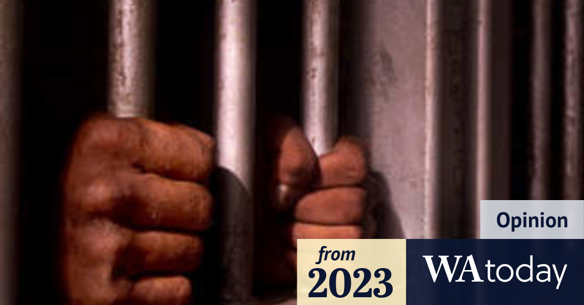 Human rights in prisons: First Nations indigenous woman sat in her own ...