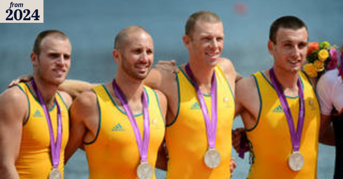 Man charged over theft of Oarsome Foursome Olympic medals