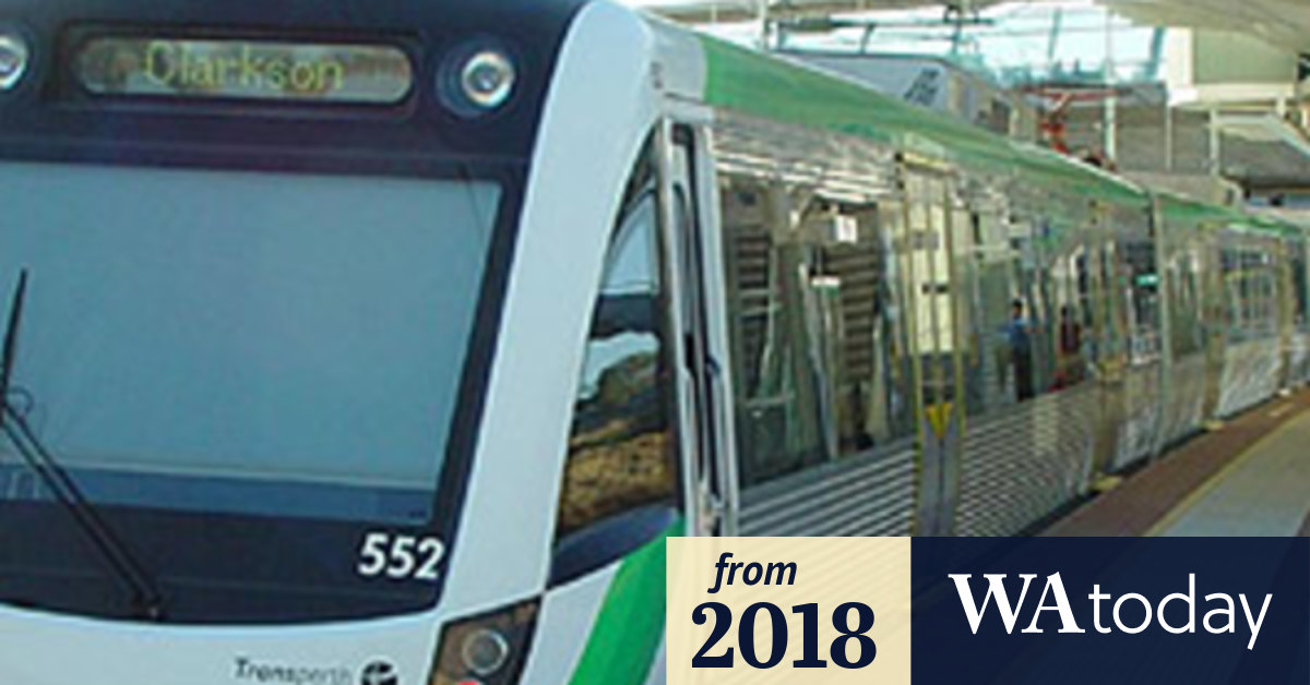 Perth train station crime