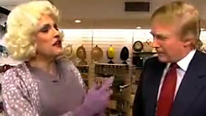 Video: Trump motorboats Giuliani dressed in drag