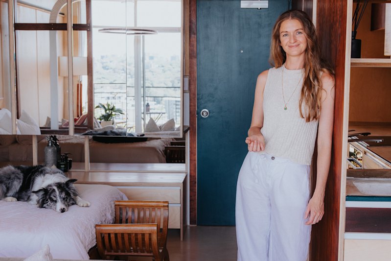 Cassandra grew up in a large family home. Then she found something better