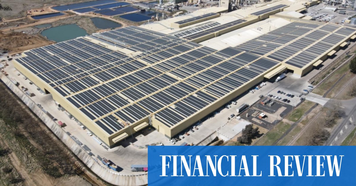 Australia’s largest rooftop solar project goes live
