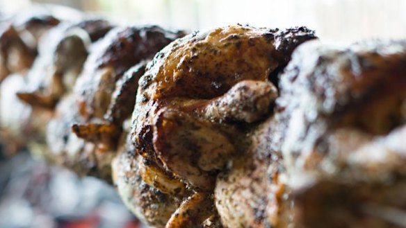 Henrietta's chicken shop hatching on Flinders Lane