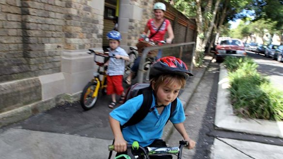 Australian children too cosseted to ride to school