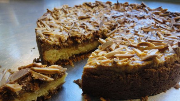 Dutch festive Christmas cake