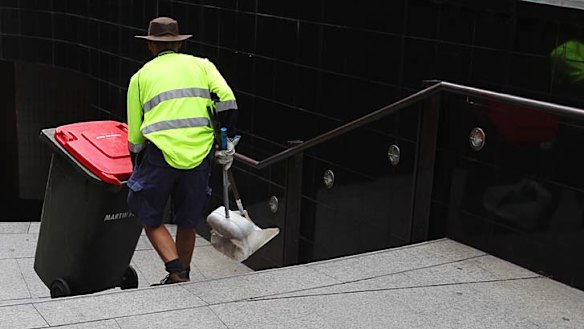 Tony Abbott's repeal day to cost low-paid cleaners in big pay cuts