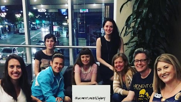 Women bring anti-Trump inauguration rallies to Australia