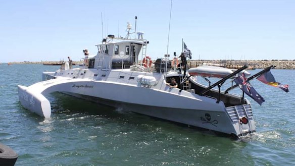 Damaged Sea Shepherd ship on heads to Fremantle