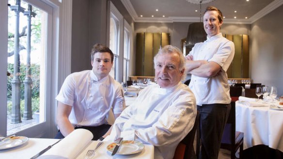 Jacques Reymond baton passed at Woodland House