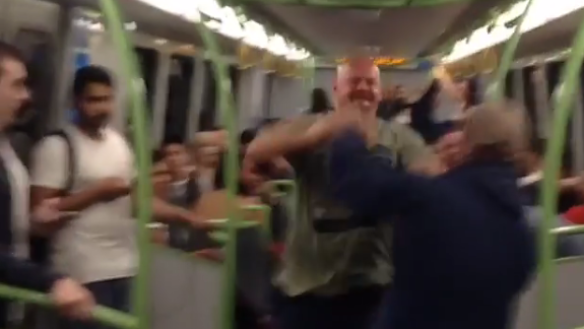 oBikes spark vicious brawl on Melbourne train