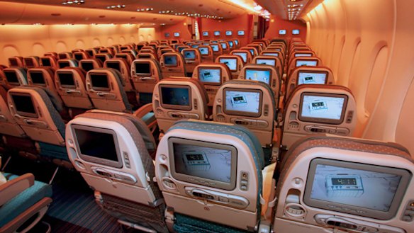 In-flight entertainment: stars of the small screens