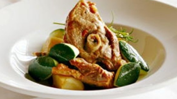 Capretto al forno alla Calabrese