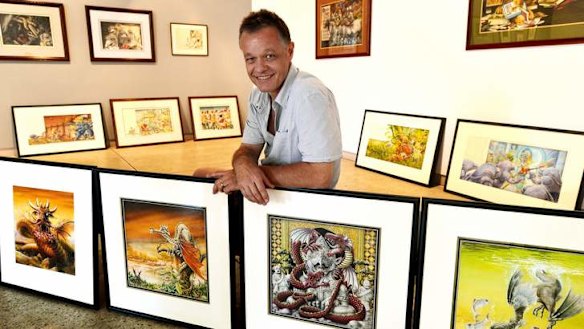 Author Graeme Base to sell artworks from Animalia at MARS Gallery