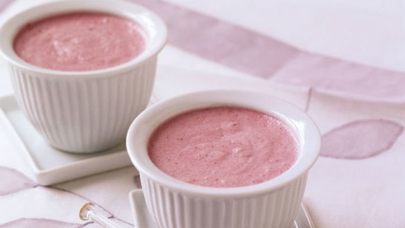 Mixed berry mousse