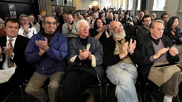 Actors take to the podium to protect jobs